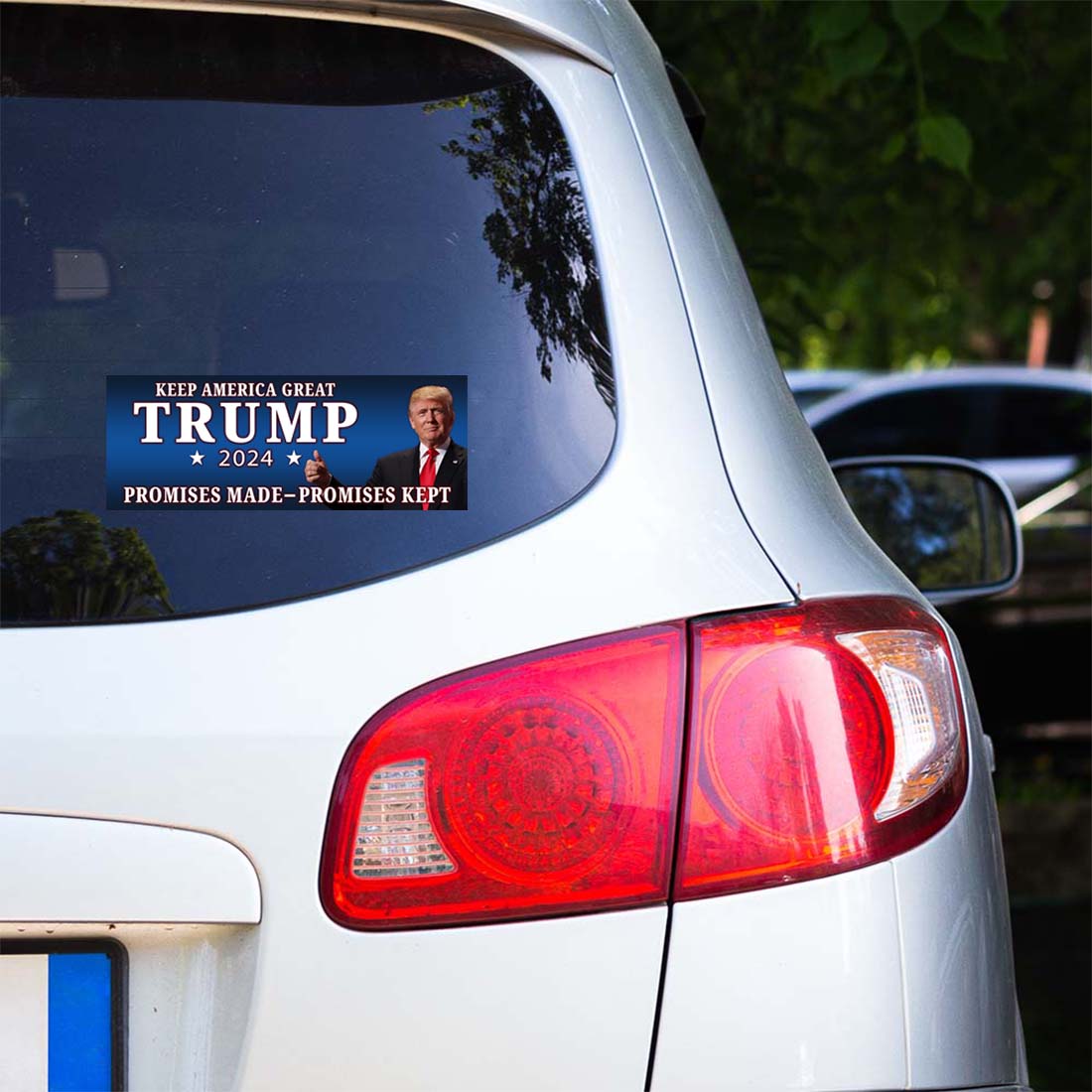 10 PACK 3.37"x 9" KAG TRUMP 2024 PROMISES KEPT Sticker Decal Gift MAGA ...