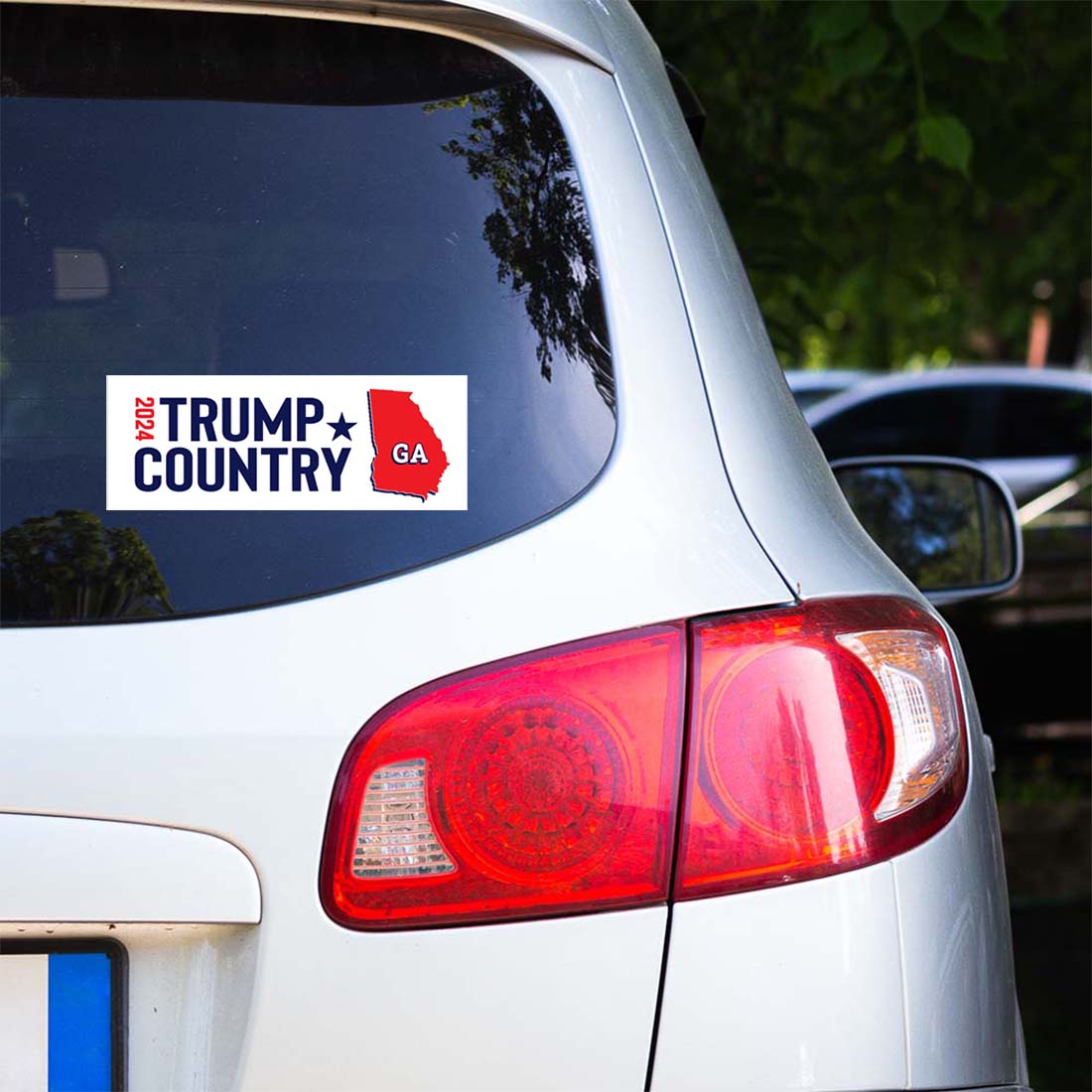 25 PACK 3.37"x 9" TRUMP COUNTRY GEORGIA Sticker Decal Gift MAGA Trump ...