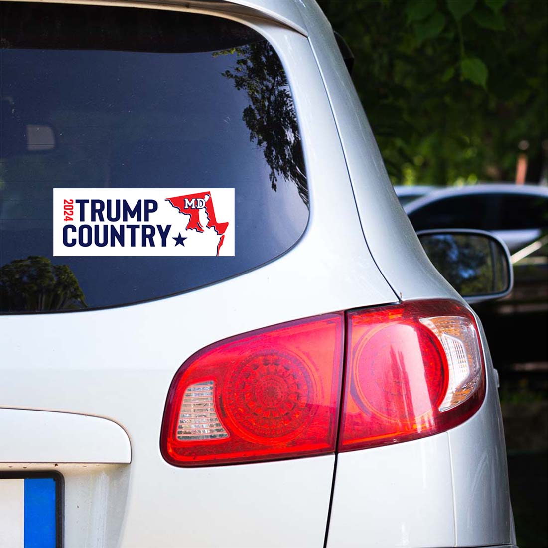 25 PACK 3.37"x 9" TRUMP COUNTRY MARYLAND Sticker Decal Gift MAGA Trump ...